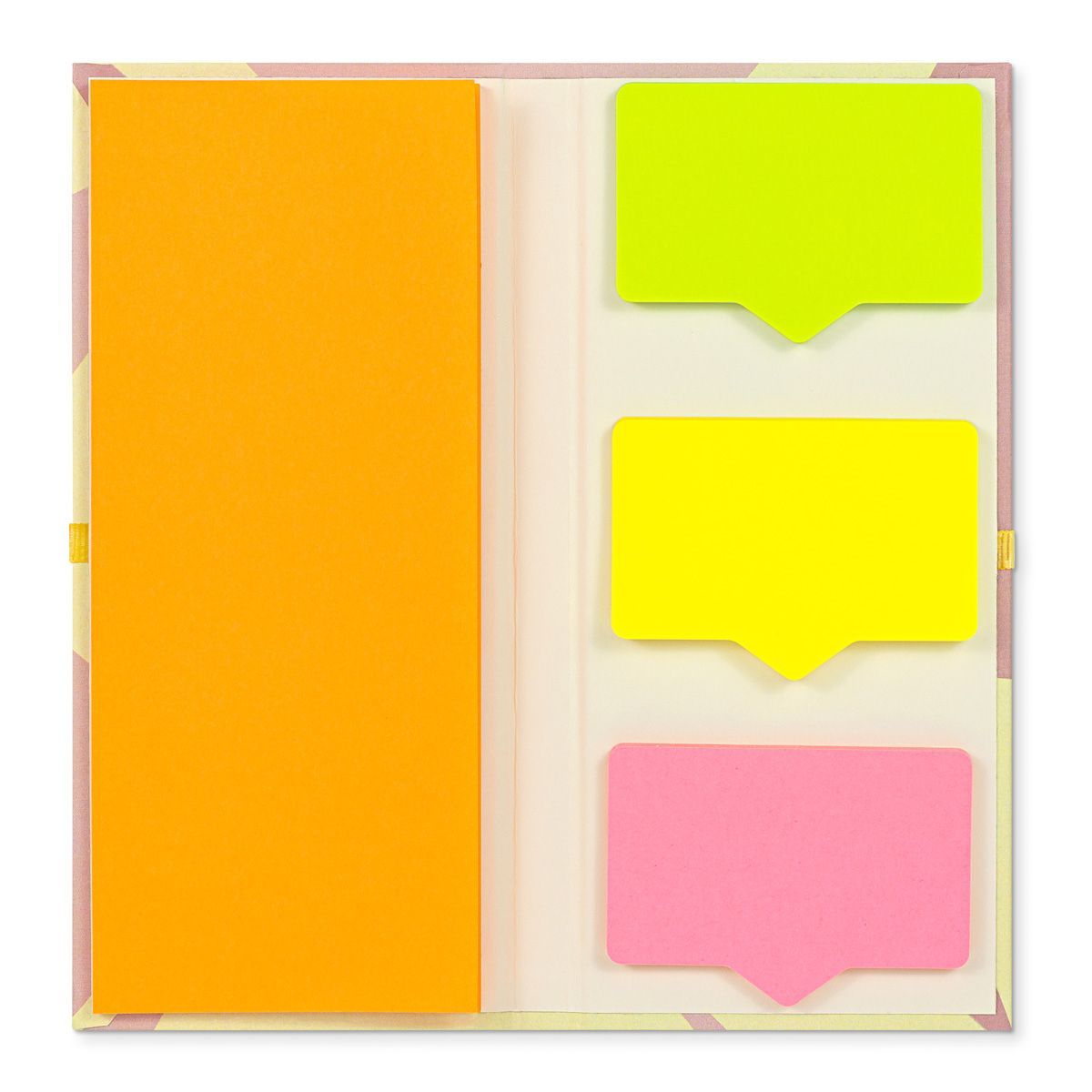 Conjunto 4 Sticky Notes, coleção Orna, Moderna, 8 x 17,2 cm - Ótima Gráfica